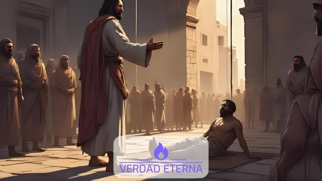 Sanación del Paralítico en Cafarnaúm - Verdad Eterna